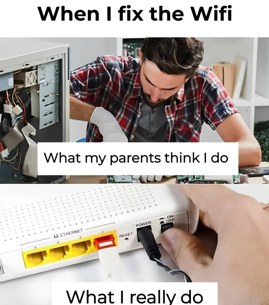 WiFi Router Placement Meme